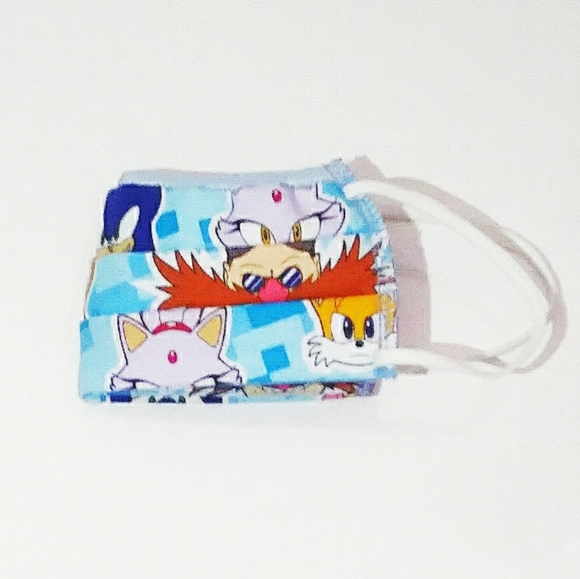 Accessories | Sonic The Hedgehog Face Mask | Poshmark